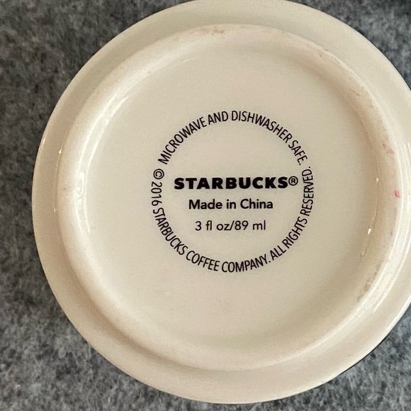 Starbucks | Dining | 32starbucks Mini Coffee Mug Espresso You Are Here ...